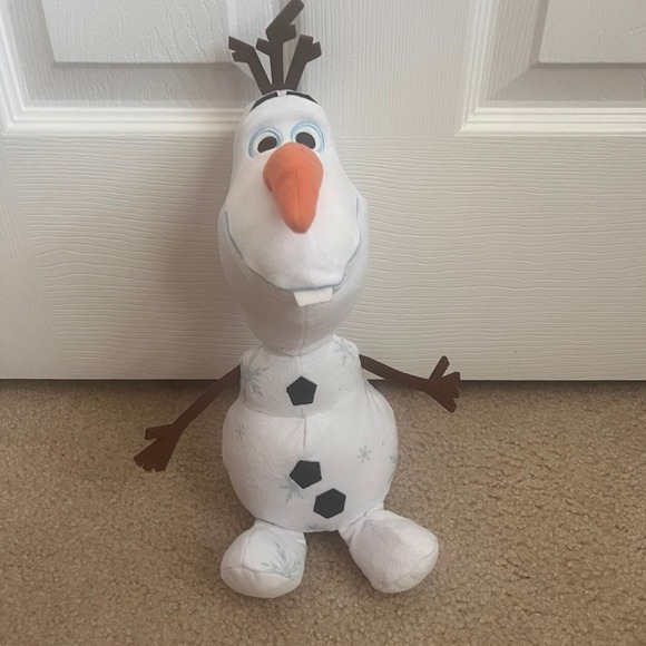 Toys | Disney Olaf Plush Doll Stuffed Animal From Frozen Movie ...